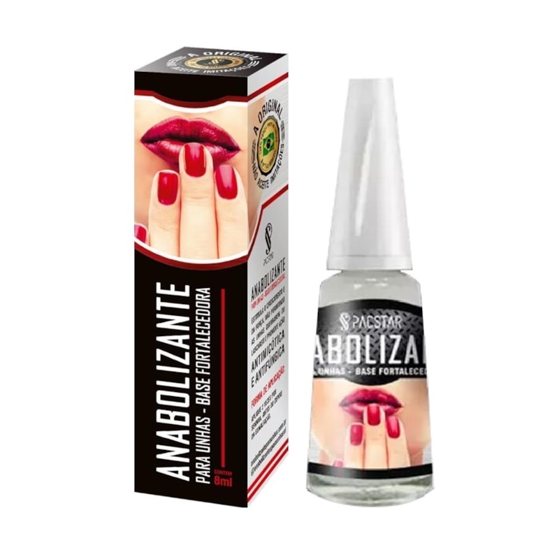 Base Anabolizante Para Unhas Pacstar 8 Ml LojasLivia Base Anabolizante Para Unhas Pacstar 8 Ml LojasLivia