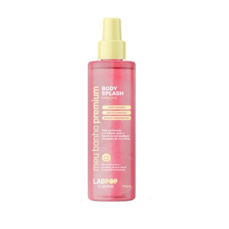 Body Splash Labotrat Labpop 190 ml Belle Pink - LojasLivia