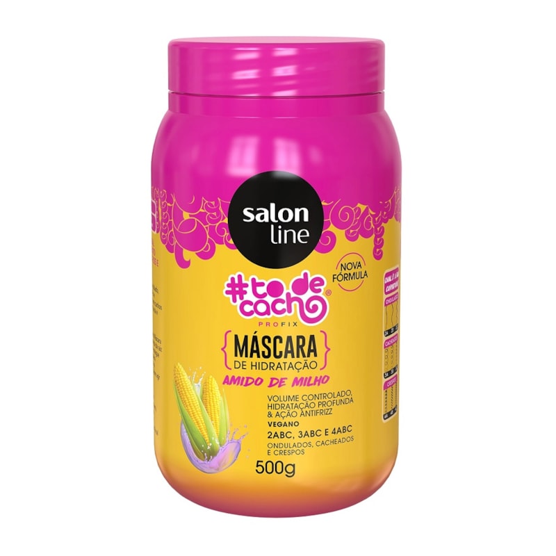 Máscara de Hidratação Salon Line #todecacho 500 gr Amido de Milho ... Máscara de Hidratação Salon Line #todecacho 500 gr Amido de Milho ...